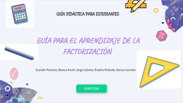 GUÍA DIDACTICA | Genially