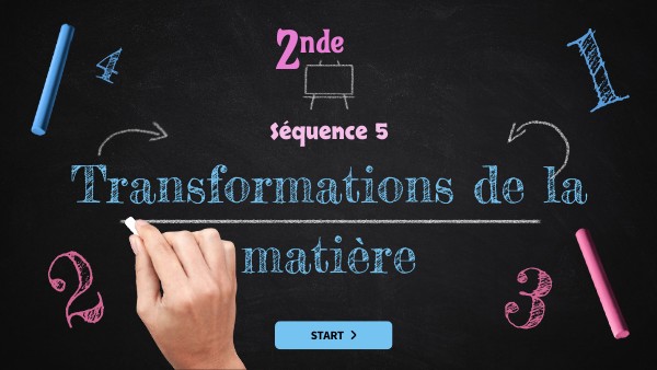 Transformations de la matière | Genially