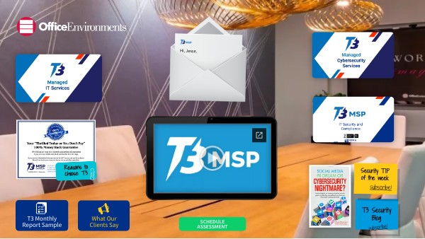 Office Environments - T3 IT Managed Services | Genially