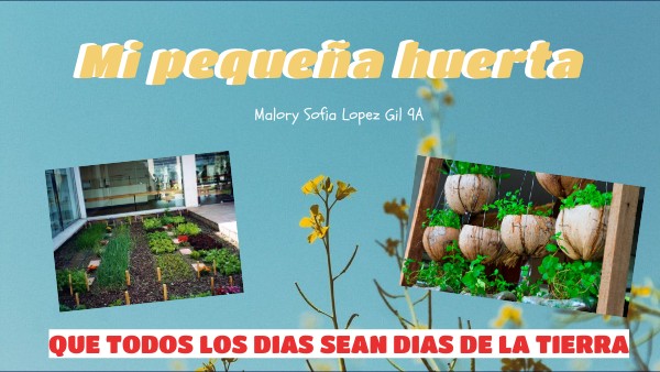Pequeña huerta | Genially