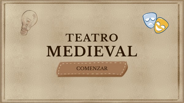 TEATRO MEDIEVAL