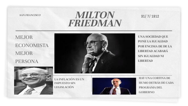 MILTON FRIEDMAN