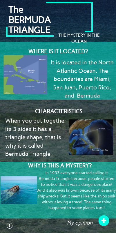 The mystery of the Bermuda Triangle | Genially