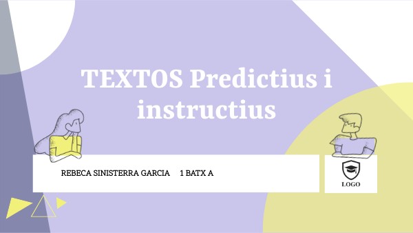 TEXTOS PREDICTIUS I INSTRUCTIUS