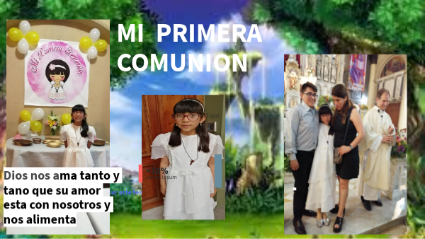 MI PRIMERA COMÚNI2019 | Genially