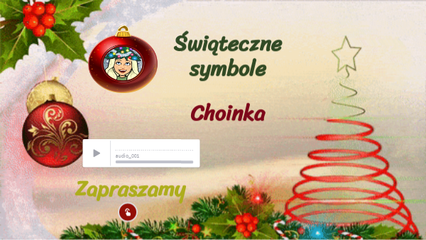 Świąteczne symbole-choinka | Genially