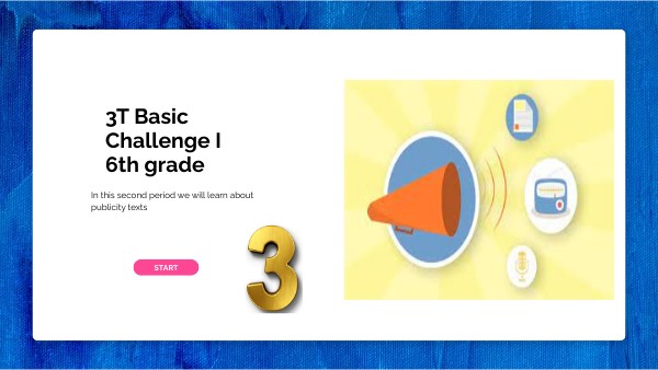 3 Term Challenge 1 6th grade | Genially