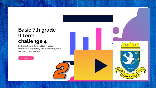 2 T Challenge 4 Basic 7th Grade | Genially