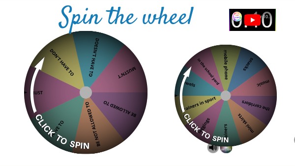 Spin the wheel