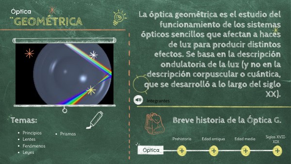 Óptica Geométrica | Genially