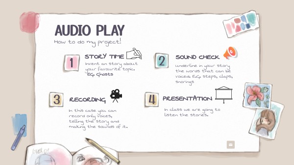 Audio play | Genially