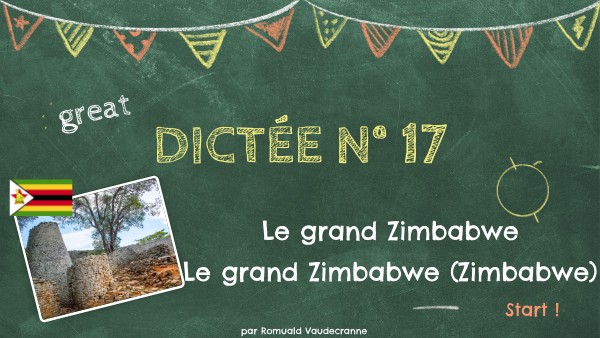 Dictée n° 17 | Genially