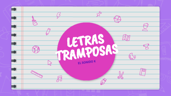 LETRAS TRAMPOSAS K