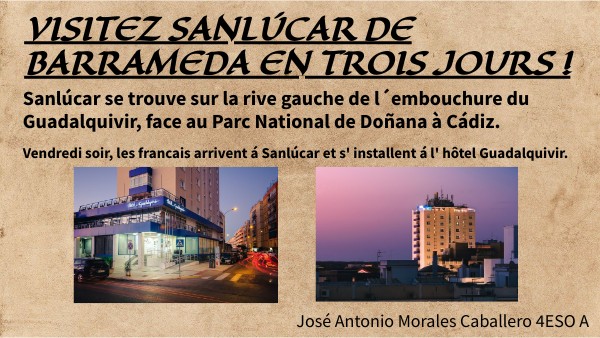 Tâche de Production Orale