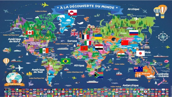 Le jeu symbolique de voyage choix des destinations | Genially