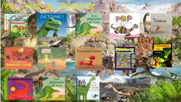 Les dinosaures: nos lectures