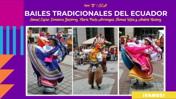 G2 - Bailes tradicionales del Ecuador