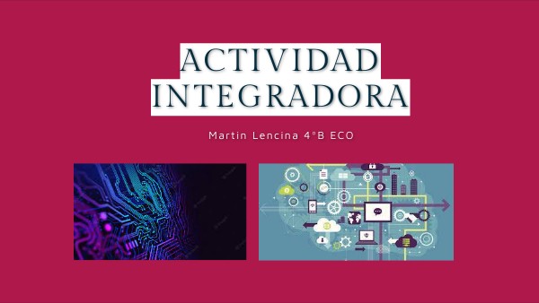 actividad integracion nticx | Genially
