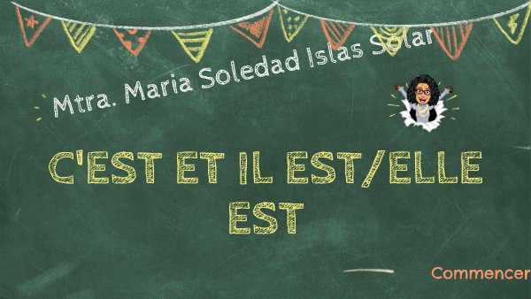 c'est/ il est/elle | Genially