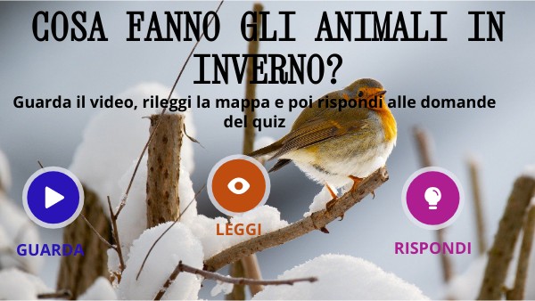 Gli animali in inverno