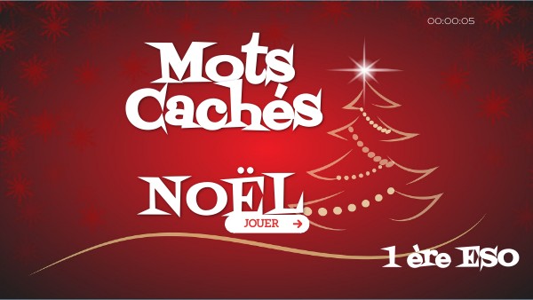 Mots Cachés Noël
