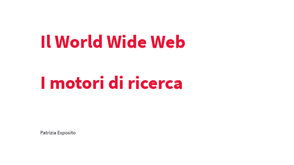 Il World Wide Web