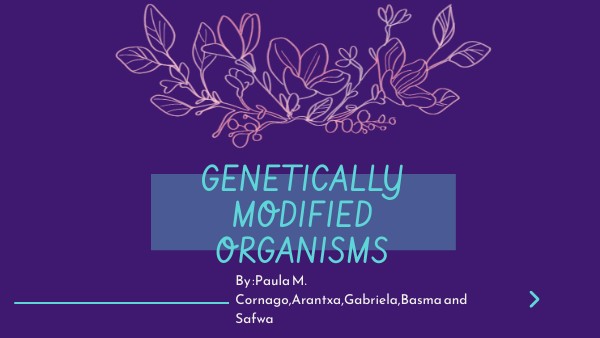 PRESENTACIÓN Arantxa GMO