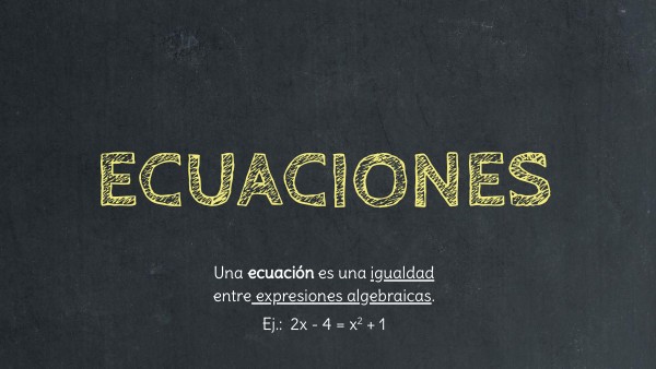 ECUACIONES 2º ESO | Genially
