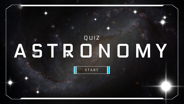 Astronomy QUIZ | Genially