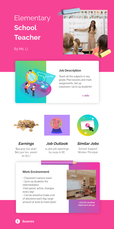 elementary school teacher