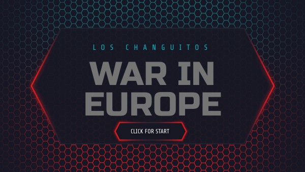 War In Europe | Genially