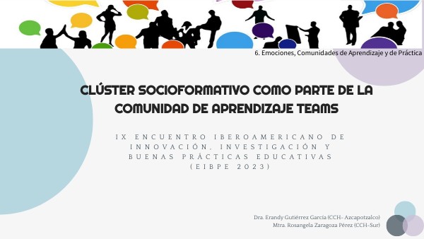 Clúster Socioformativo | Genially