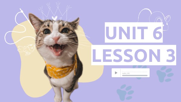 klasa I unit 6 lesson 3