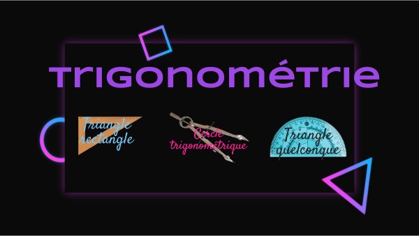 Trigonométrie 4e | Genially