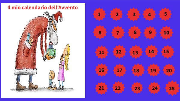 Calendario dell'avvento | Genially