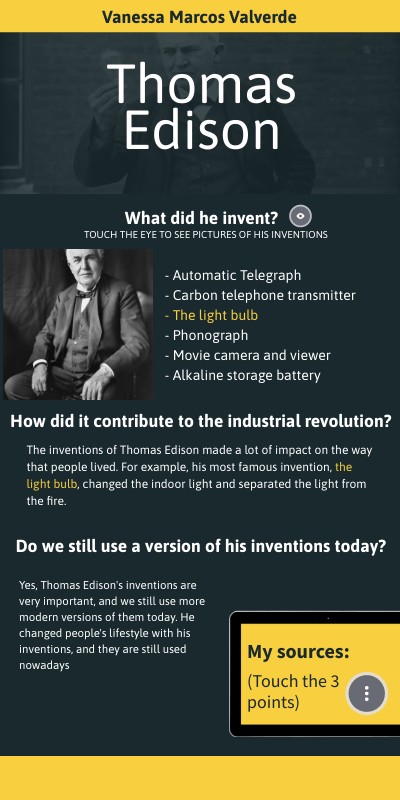Thomas Edison | Genially