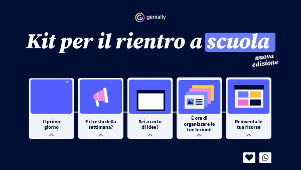 C - KIT PER IL RIENTRO A SCUOLA | Genially