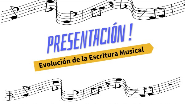 PRESENTACIÓN MUSICAL