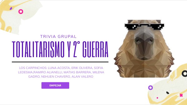 TRIVIA GRUPAL | Genially