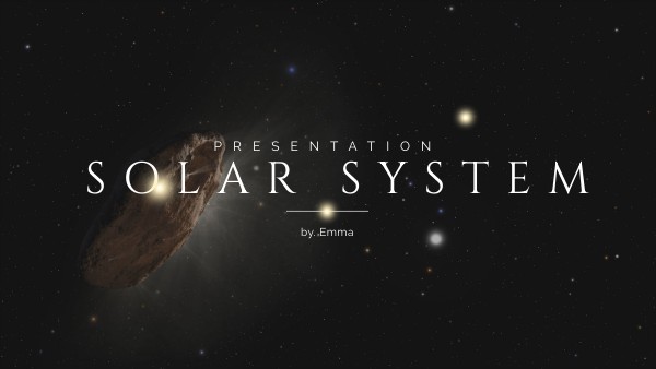 solar system | Genially