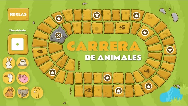 Carrera de Animales | Genially