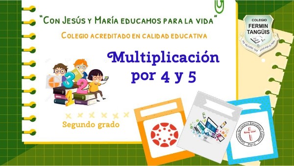 Multiplicación por 4 y 5