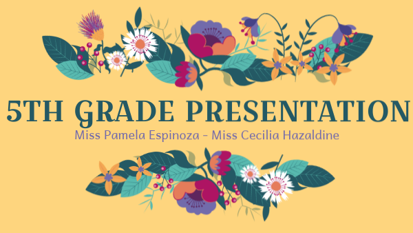 5th grades 2021 | Genially