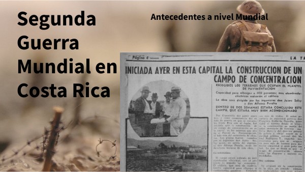Costa Rica década de los 40s | Genially