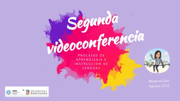 PAIL segunda videoconferencia | Genially