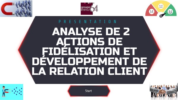 ACTIONS: ANALYSE FIDÉLISATION ET DÉVELOPPEMENT DE LA RELATION CLIENT