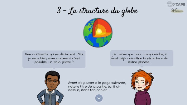 3- La structure du globe | Genially