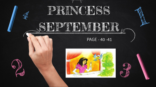 PRINCESS SEPTEMBER ACTIVITY