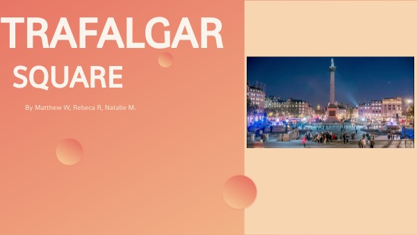 PRESENTACION OF TARFALGAR SQUARE: THE GUIDE