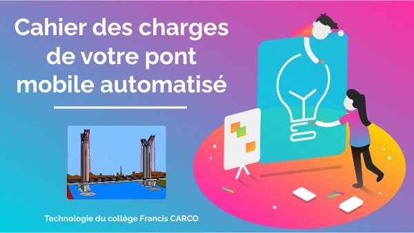 Cahier des charges pont 2024 | Genially